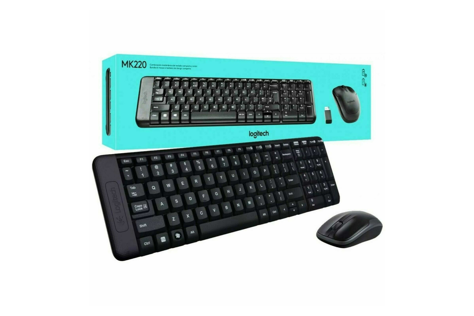 Logitech MK220 Keyboard and Mouse Set Italian | | Dropmax