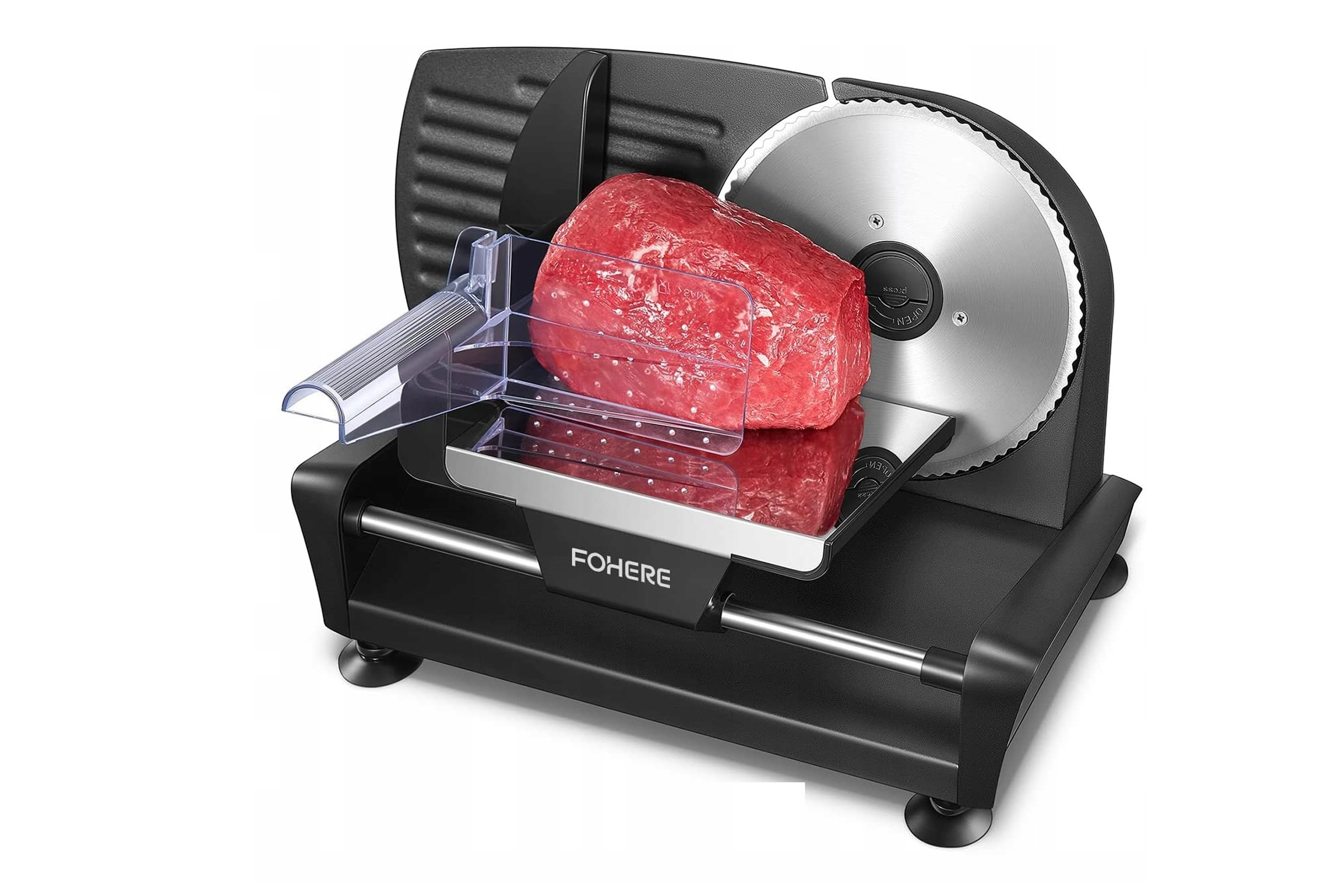 FOHERE SL519N Electric Slicer Black 200 W | AGD \ Drobne AGD kuchenne ...