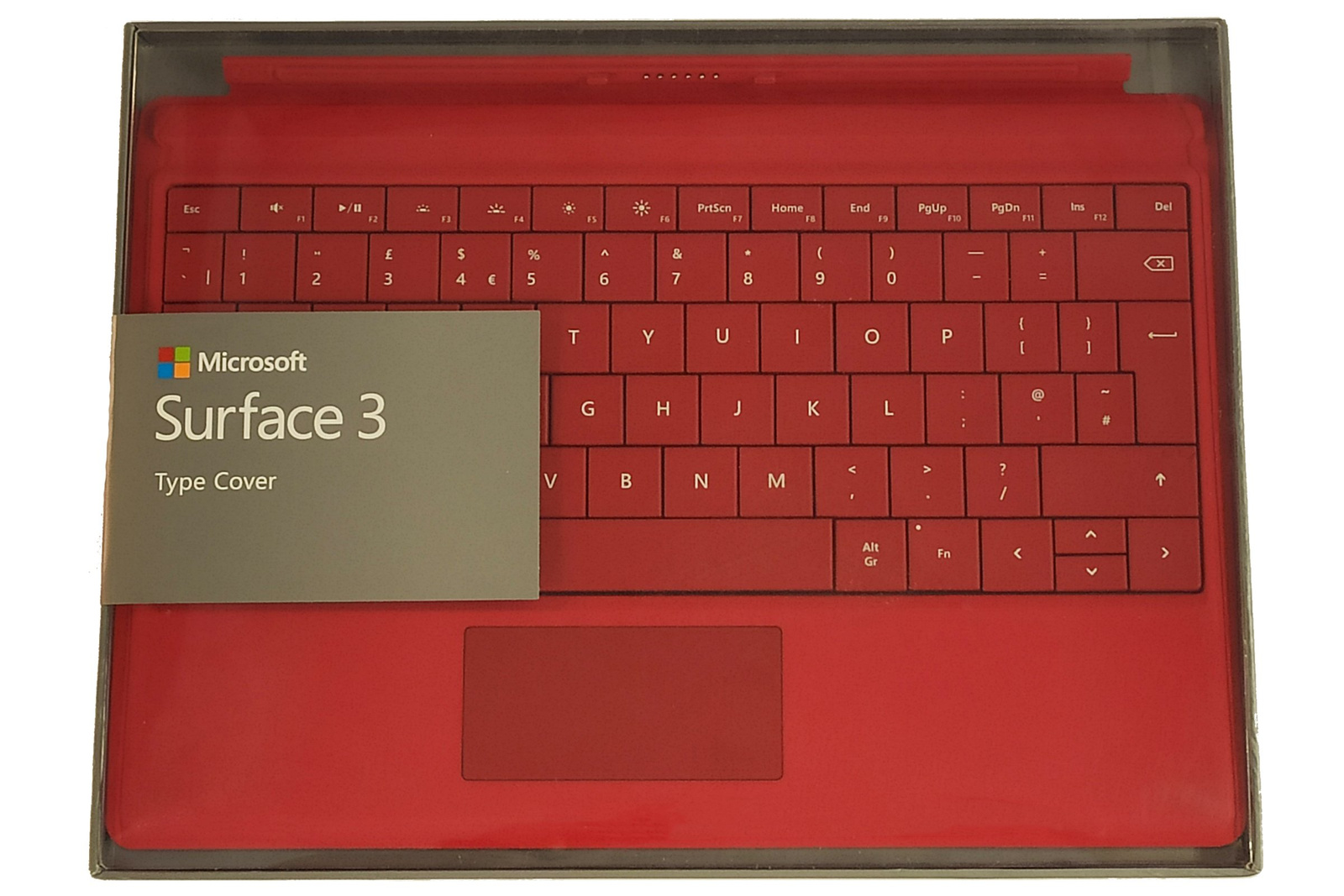 Keyboard Surface Type Cover 3 Red Grade B (British) | | Dropmax