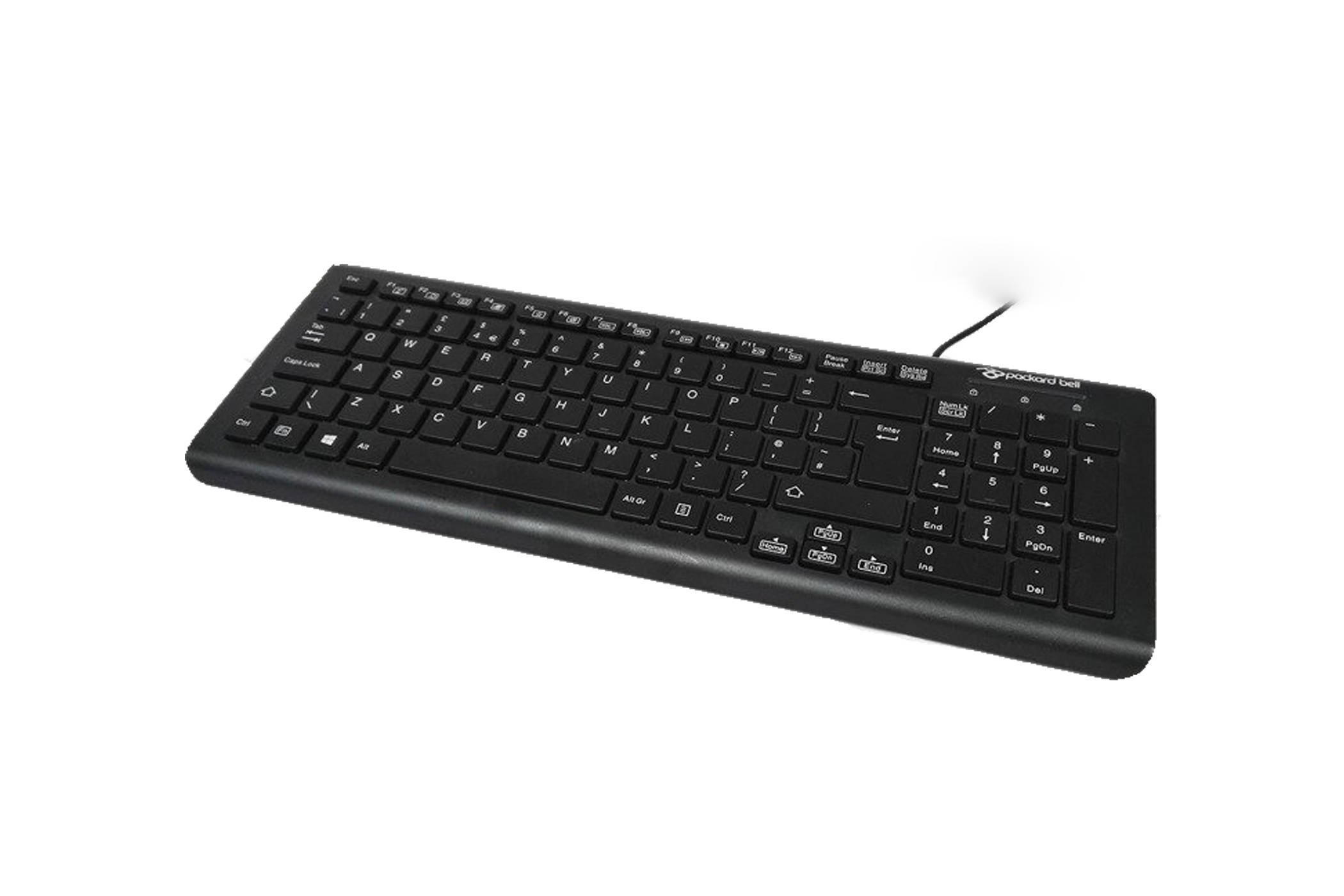 Packard Bell / Acer Wired USB Keyboard SK-9626 Black (US) QWERTY ...