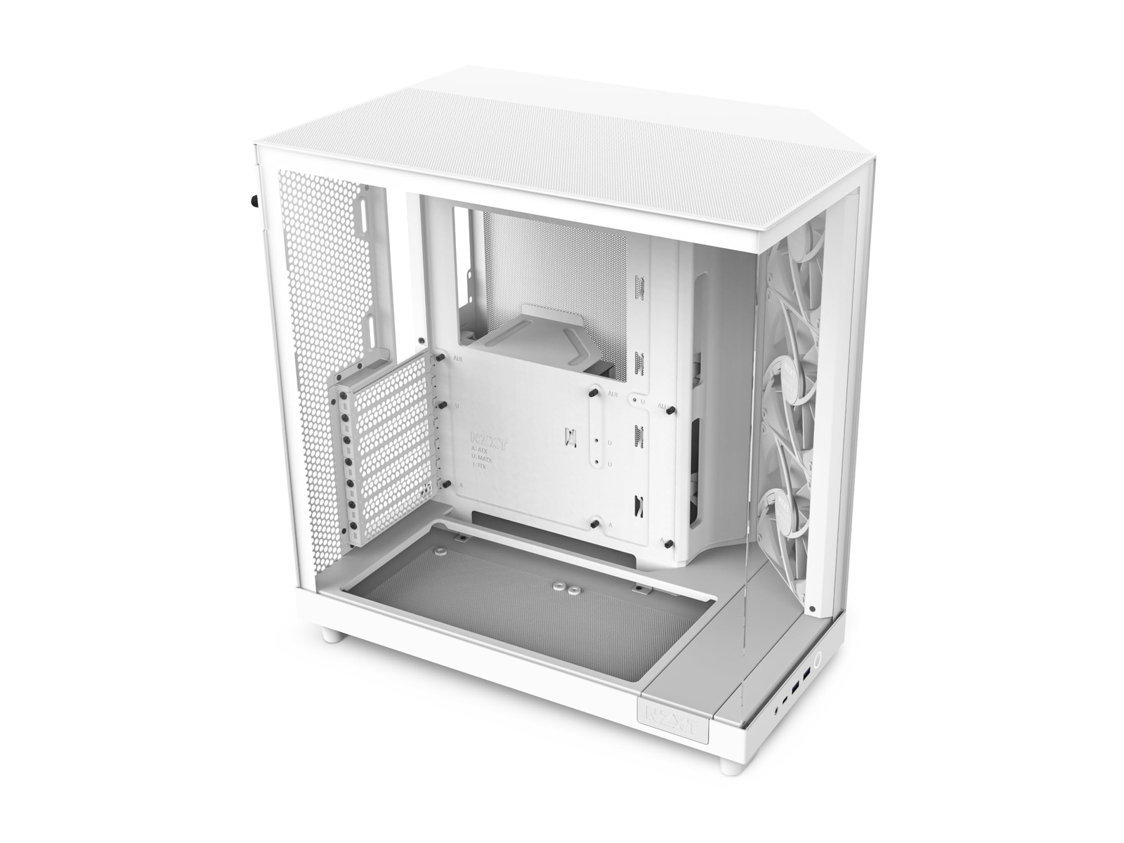 NZXT H6 FLOW RGB White - Computer case | House and garden \ Garden and ...