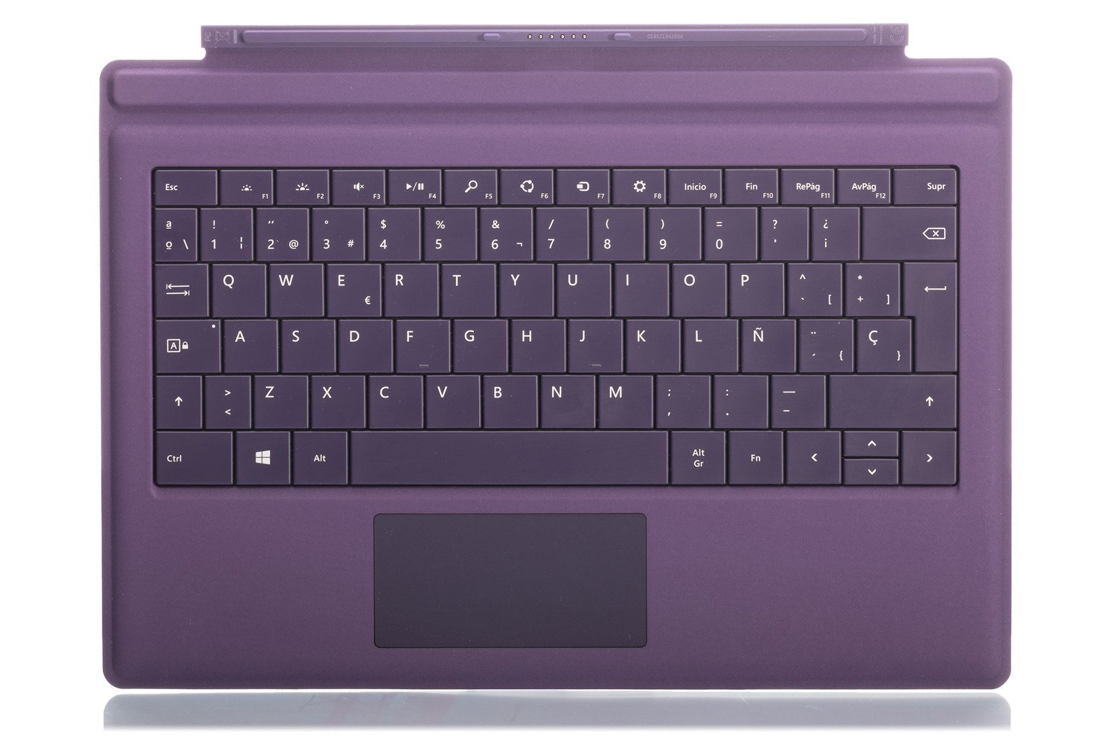 Keyboard Surface Type Cover Pro 3 Purple Grade A (Spanish) Like new \ A ...